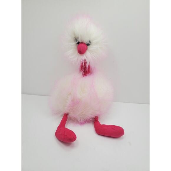 Jellycat | Toys | Jellycat Raspberry Ripple Pom Pom Ostrich Stuffed ...